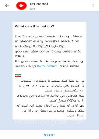 utubebot Telegram Bot
